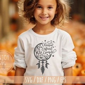 CHAQUE ENFANT COMPTE Svg, Chaque Enfant Compte Svg, in French Every ...