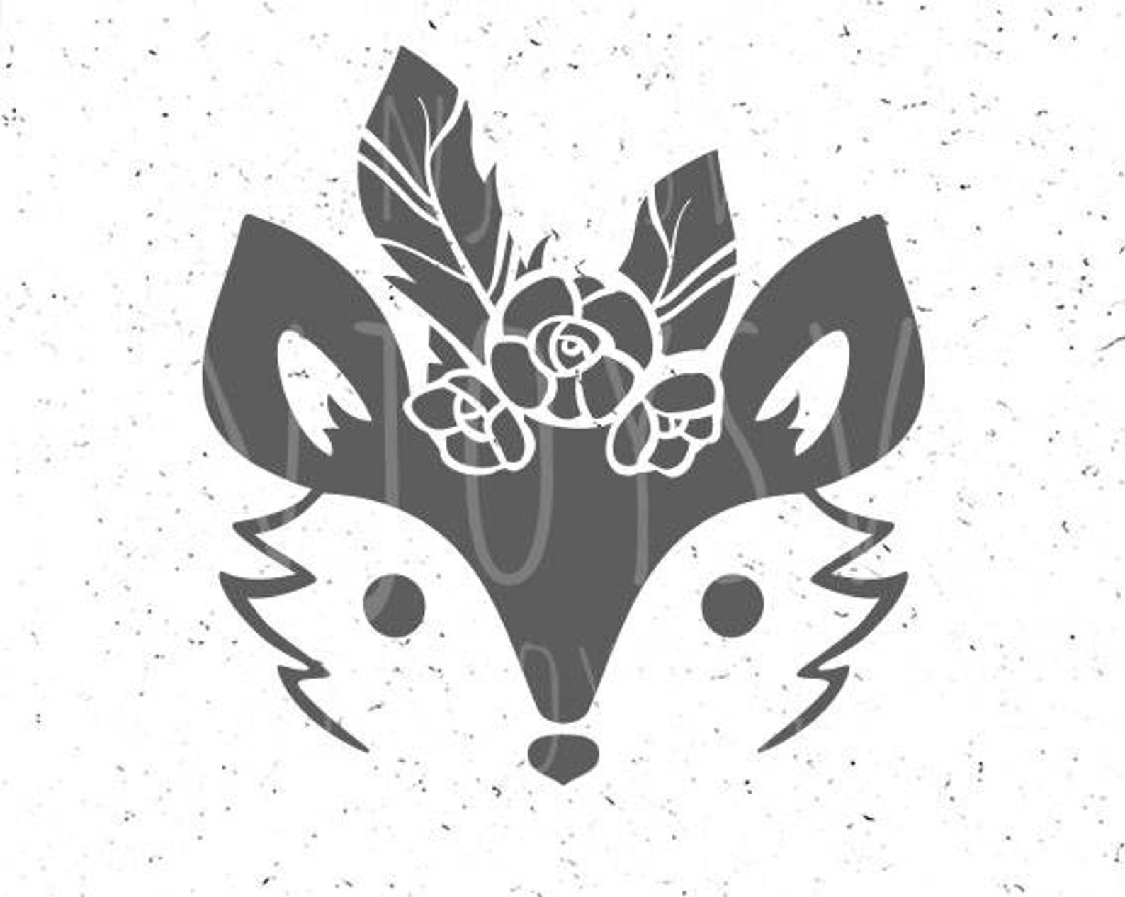 Cute Baby Fox Svg Little Fox SVG Cute Fox Svg Foxy Svg | Etsy