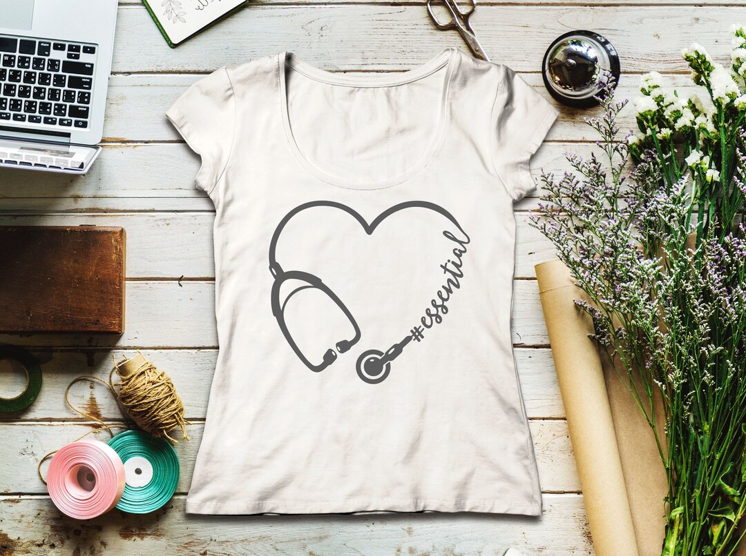 Essential Svg, essential Svg, Nurse Svg, Doctor Svg, Heart Stethoscope ...