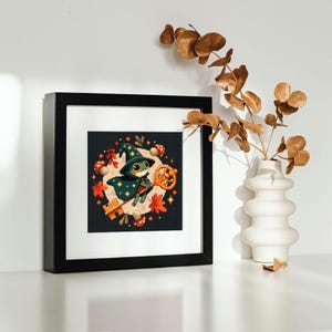 Wizard Frog Cross Stitch Pattern, Cute Frog Cross Stitch Pattern, Frog ...