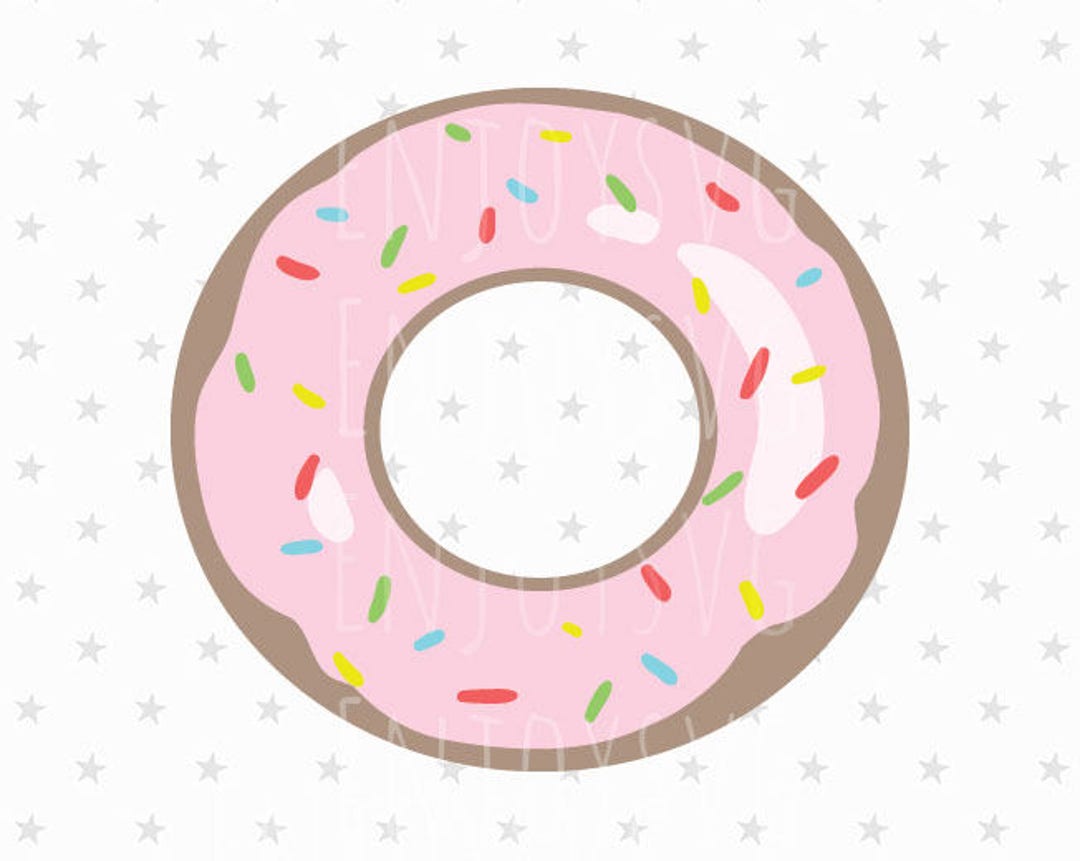 Donut SVG Donut SVG File Donut DXF Eps Files for Cutting - Etsy Canada