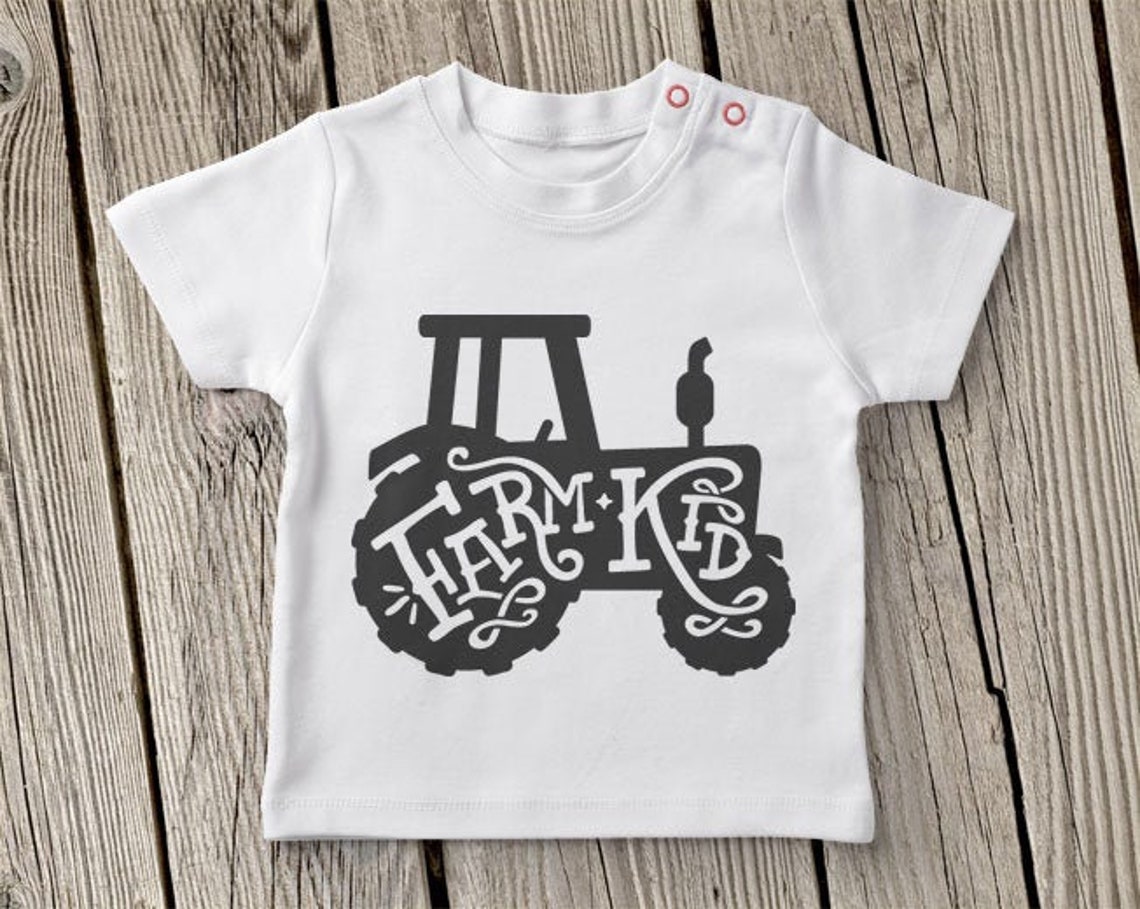 Farm Kid Svg Farm Kid Svg File Tractor Svg Future Farmer | Etsy Canada