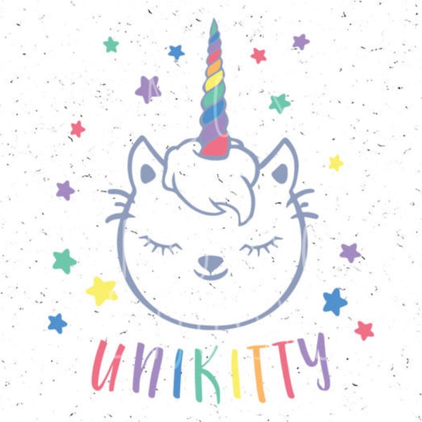 Unikitty Svg - Etsy