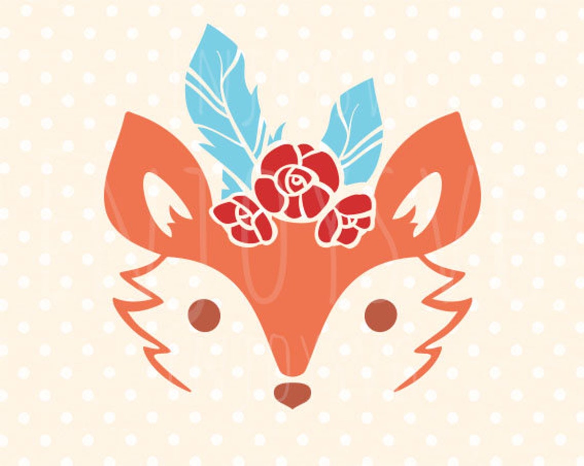 Cute Baby Fox Svg Little Fox SVG Cute Fox Svg Foxy Svg | Etsy