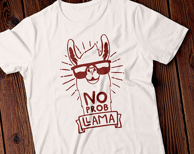 Llama Svg No Problem Llama Svg Funny Svg No Prob Llama Svg - Etsy