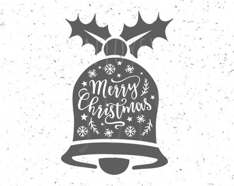 Christmas Bell Svg Merry Christmas Svg Christmas Bells Svg - Etsy