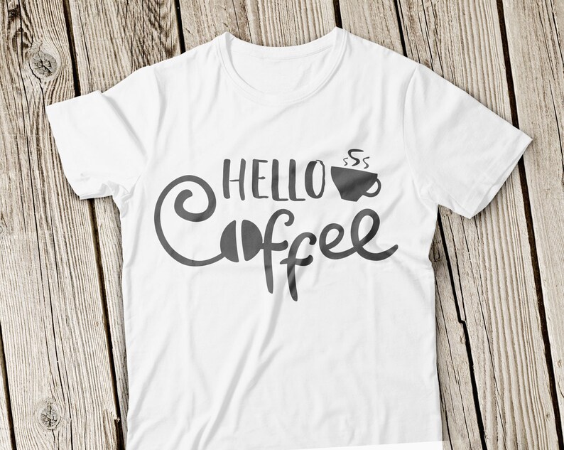 Hello Coffee Svg Coffee Svg Hello Coffee Svg File Coffee - Etsy