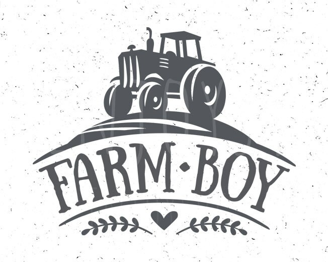 Bauernhof junge Svg Zukunft Bauer Svg Bauer junge Svg | Etsy