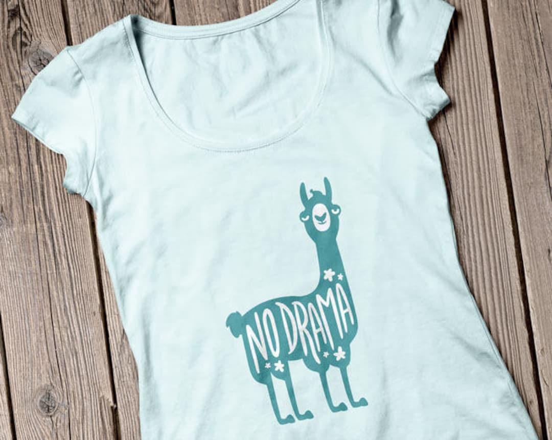 Llama Svg No Drama Llama Svg File No Drama Svg Funny Llama Svg - Etsy