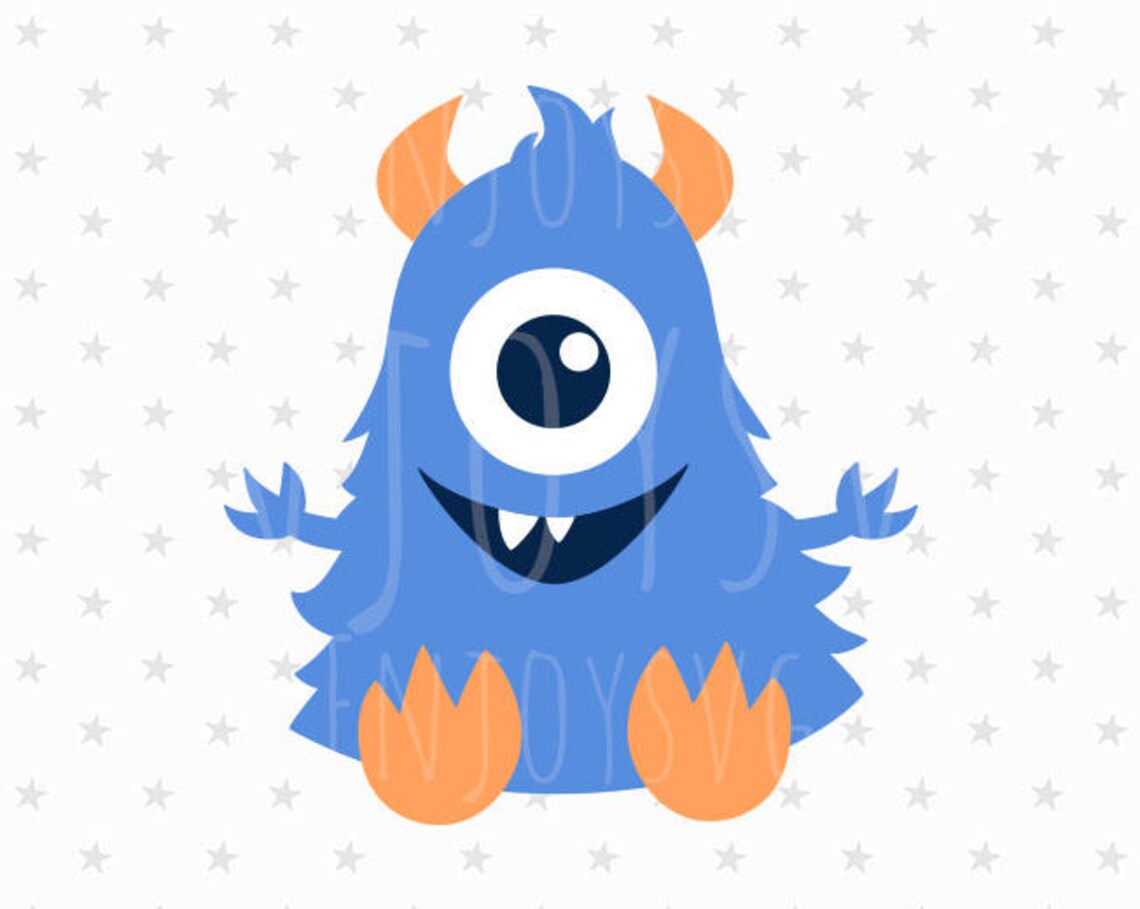 Monster Svg Monster Boy Svg Funny Monster Svg File Monster Svg | Etsy