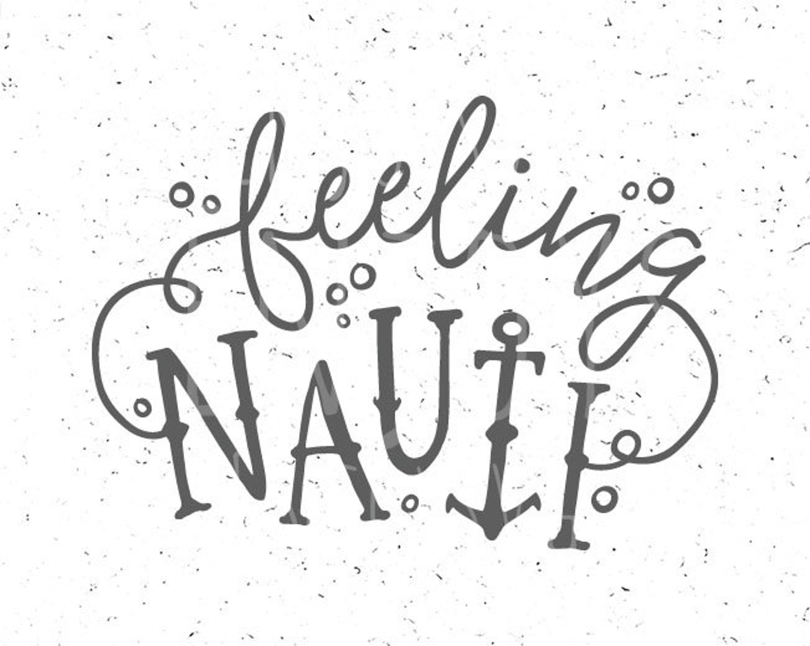 Feeling Nauti Svg Anchor Svg Summer Svg Feeling Nauti Svg - Etsy