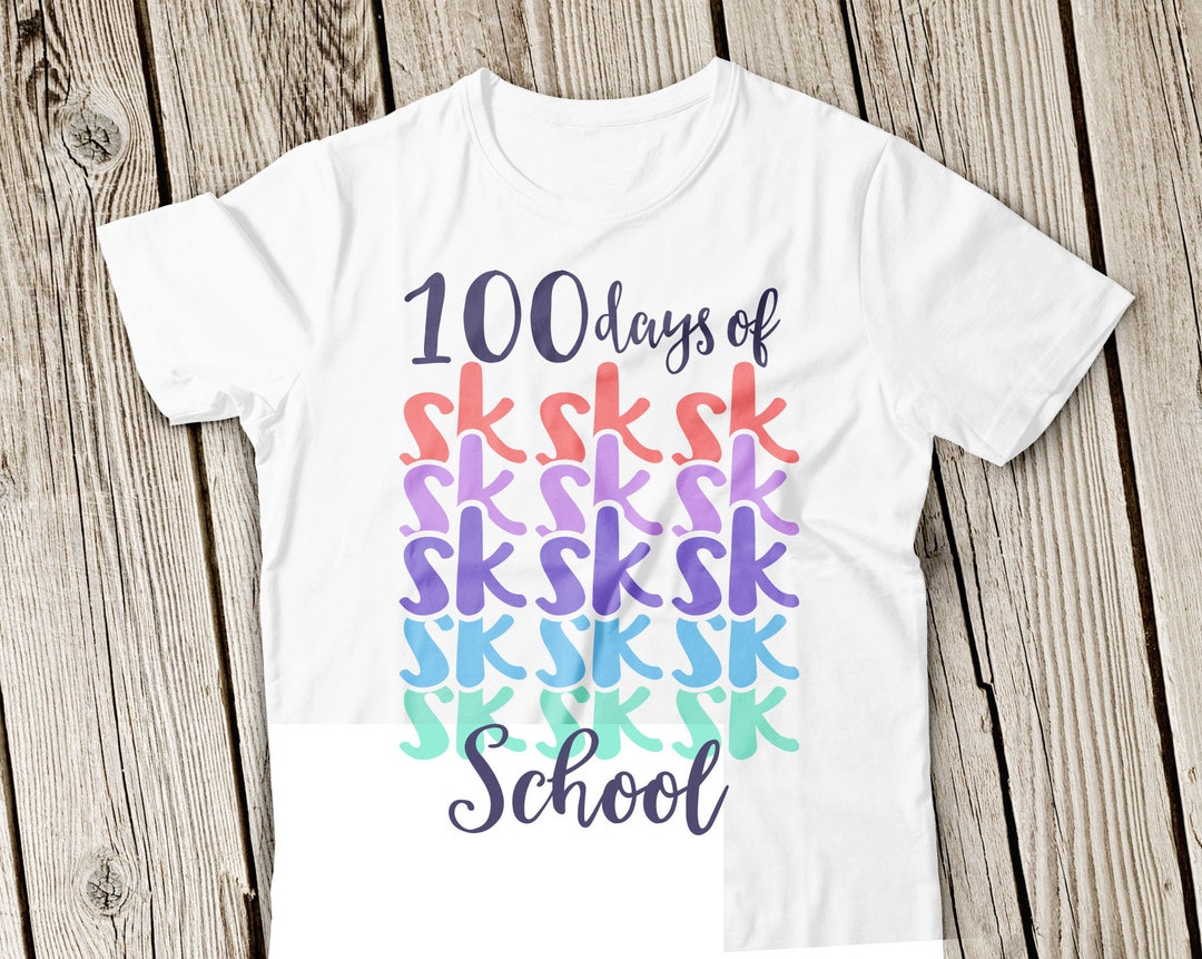 100 Days of Sksksk School Svg Visco Girl Svg Sksksk Svg Sk - Etsy