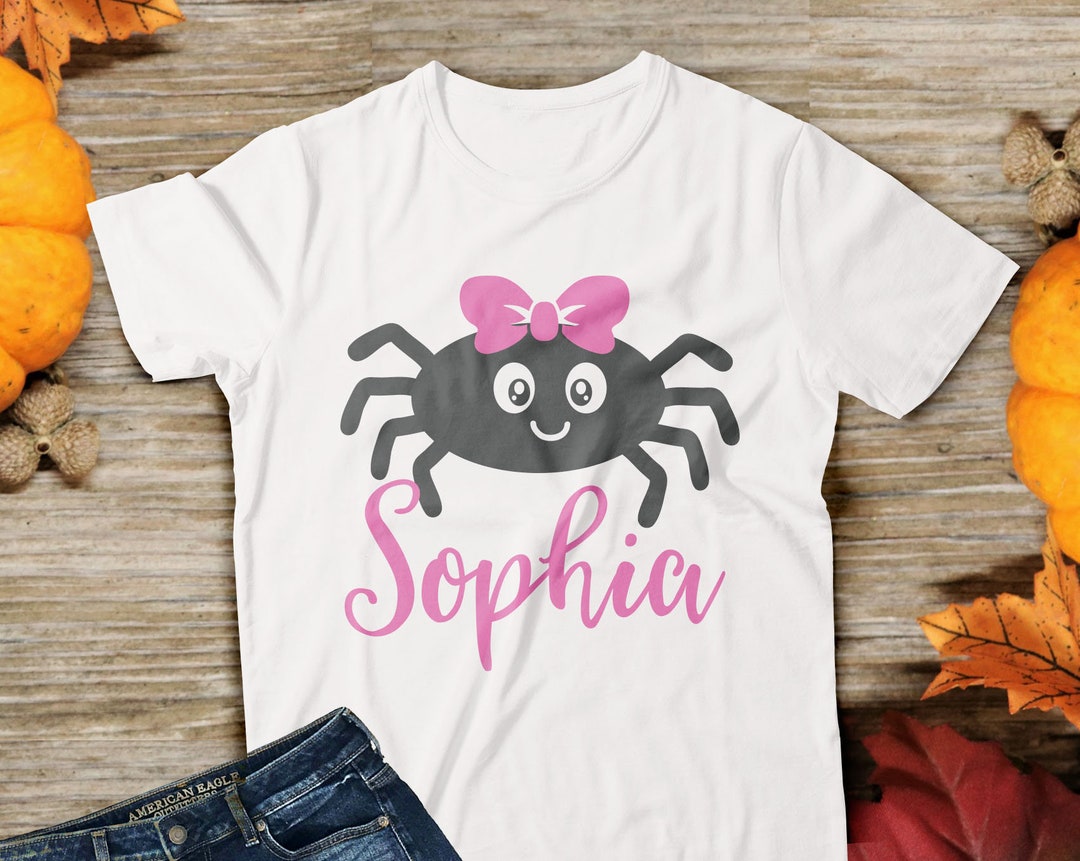 Cute Spider Svg, Cute Spider Girl Svg, Halloween SVG, Spider Girl Svg ...