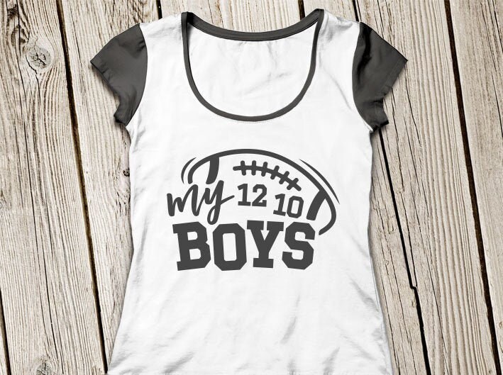 My Boys Svg My Boys Svg Football Svg Changable Number My | Etsy