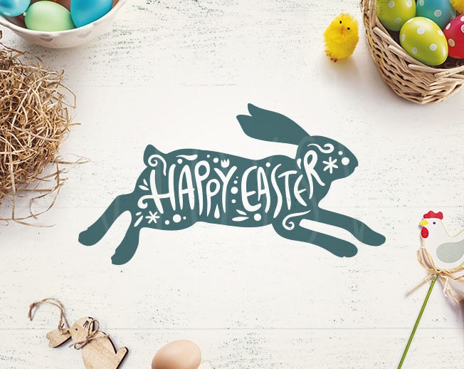 Easter SVG Easter SVG file Easter bunny svg Easter Bunny Svg | Etsy
