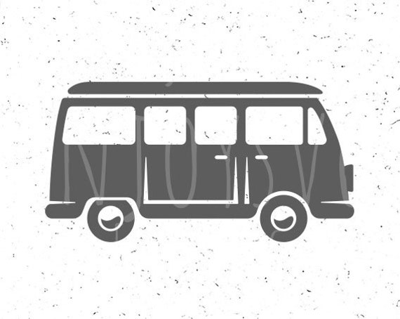 Mini Bus Silhouette