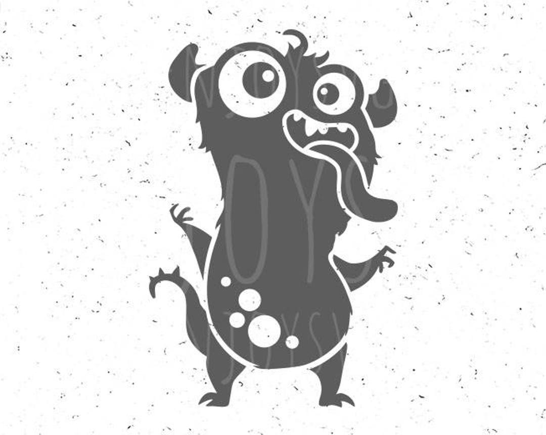 Monster Svg Funny Monster Svg File Monster Svg Funny Monsters - Etsy