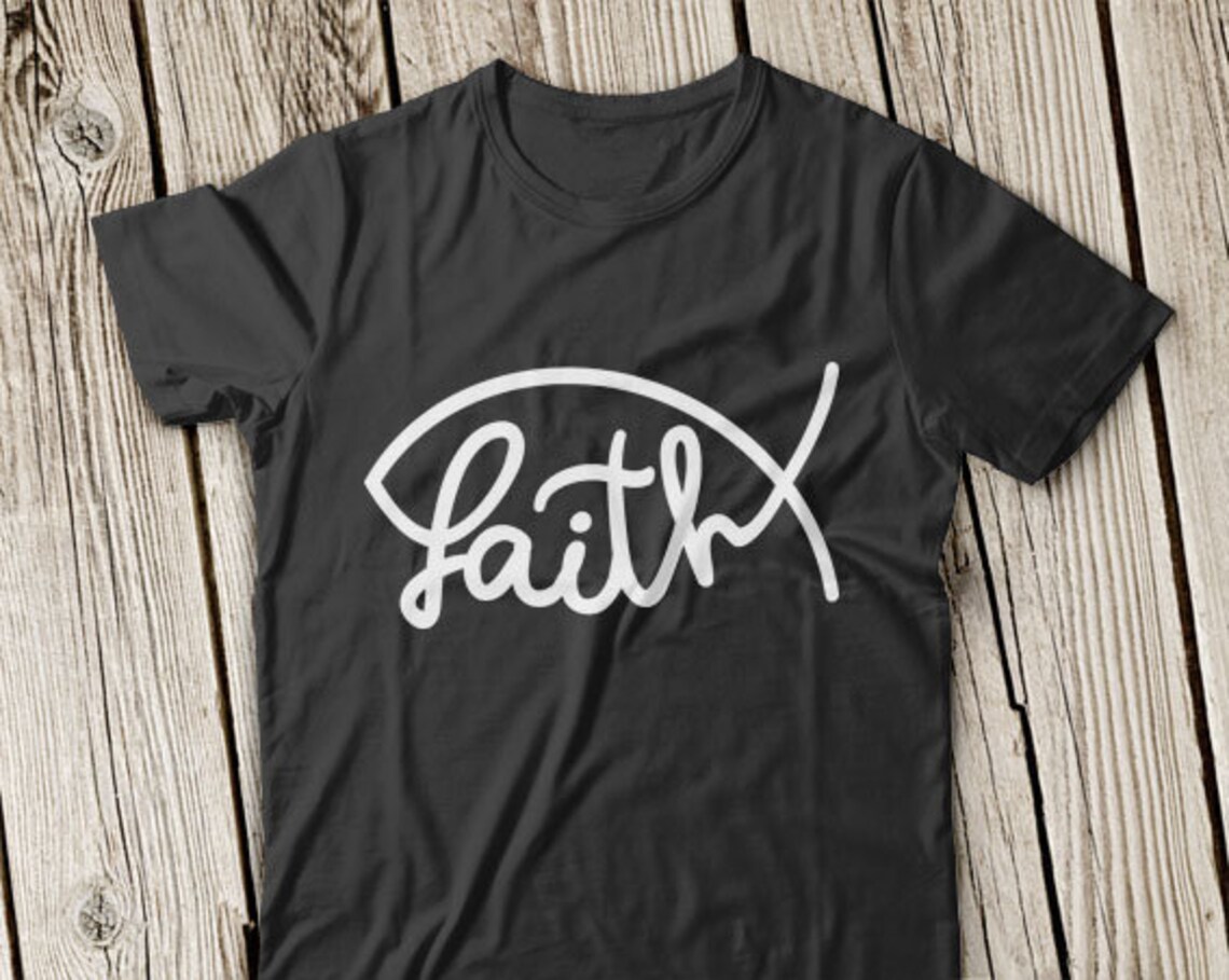 Faith SVG Jesus Fish svg Faith svg file Jesus fish svg file | Etsy