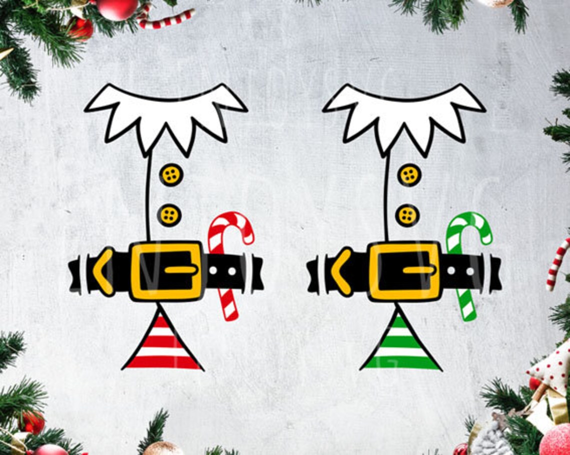 Christmas Elf Costume Svg Elf Suit Svg Elf Costume Cutting - Etsy