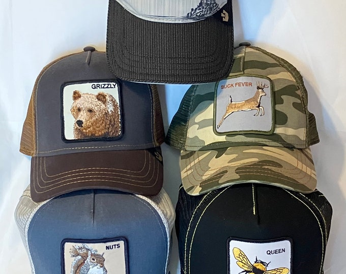 RARE Vintage Goorin Bros Collector Trucker Baseball Cap Hat Collection ...