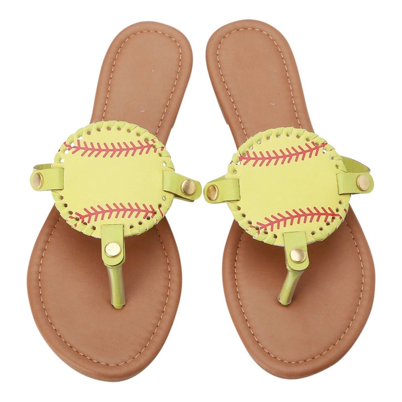 Baseball Sandals - Etsy