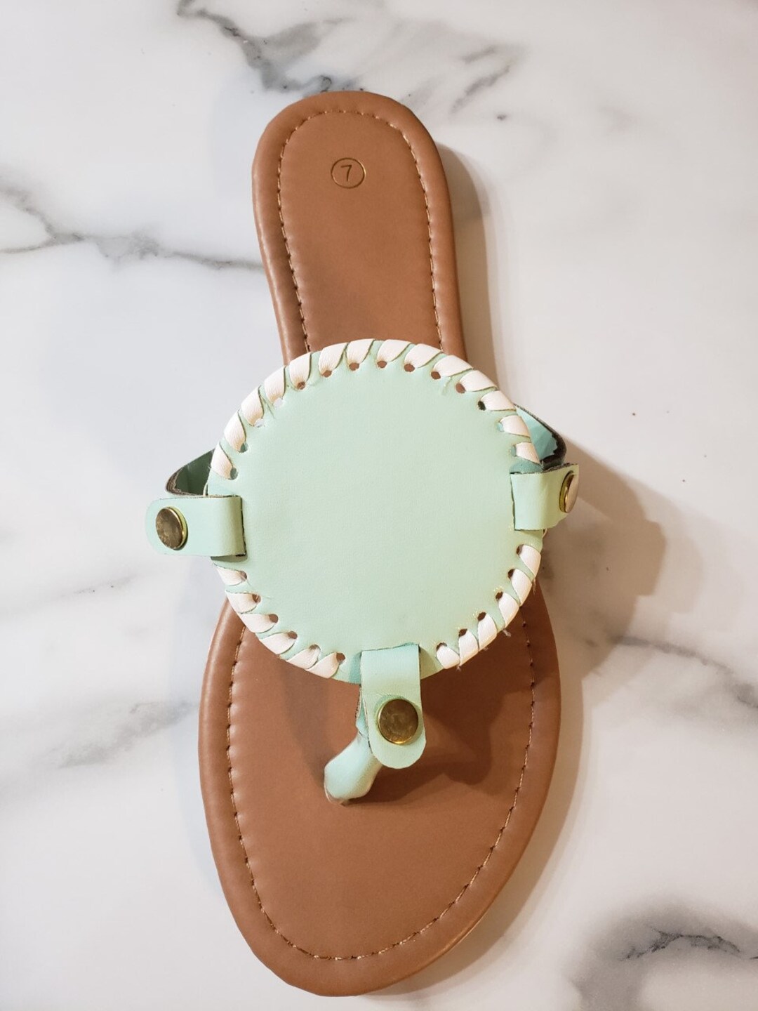 Monogram Womens Interchangeable Sandals - Etsy