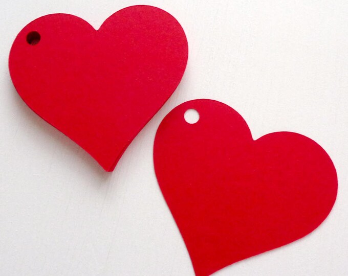 Paper Hearts, 4 Paper Heart Cutouts, Set of 20 Pcs - Etsy