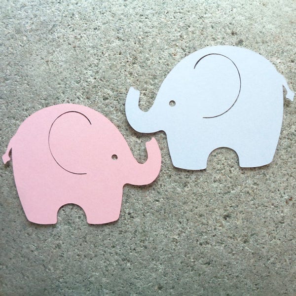 Elephant Cut Out - Etsy