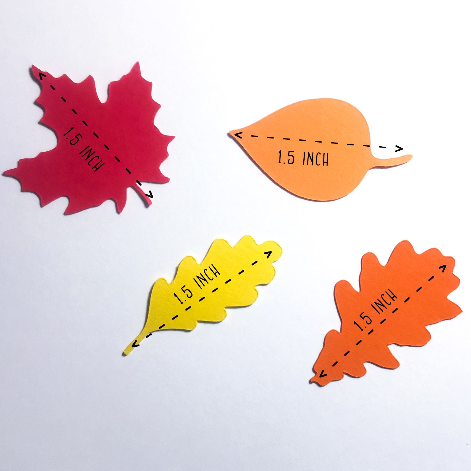 Autumn Leaf Confetti Fall Leaves Table Confetti Package of 200 | Etsy