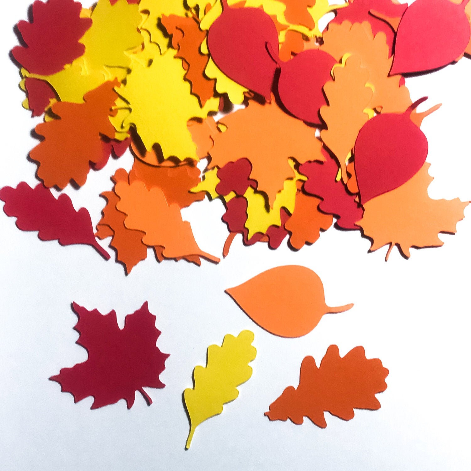 Autumn Leaf Confetti Fall Leaves Table Confetti Package of 200 | Etsy