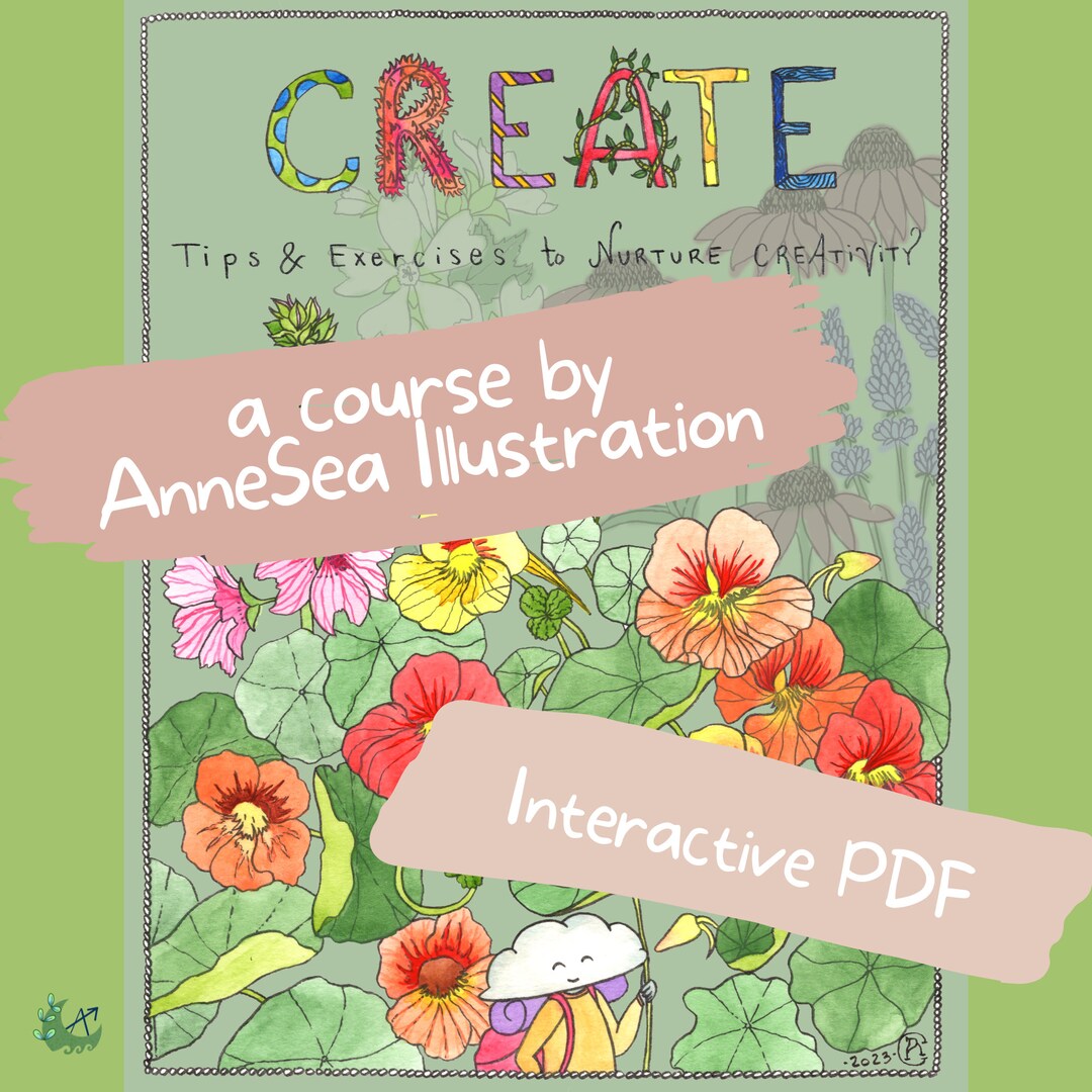 Create, Tips and Exercises to Nurture Creativity, A Course by Annesea ...
