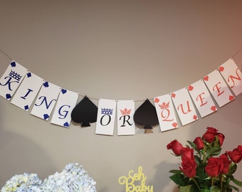 King and queen signs | Etsy