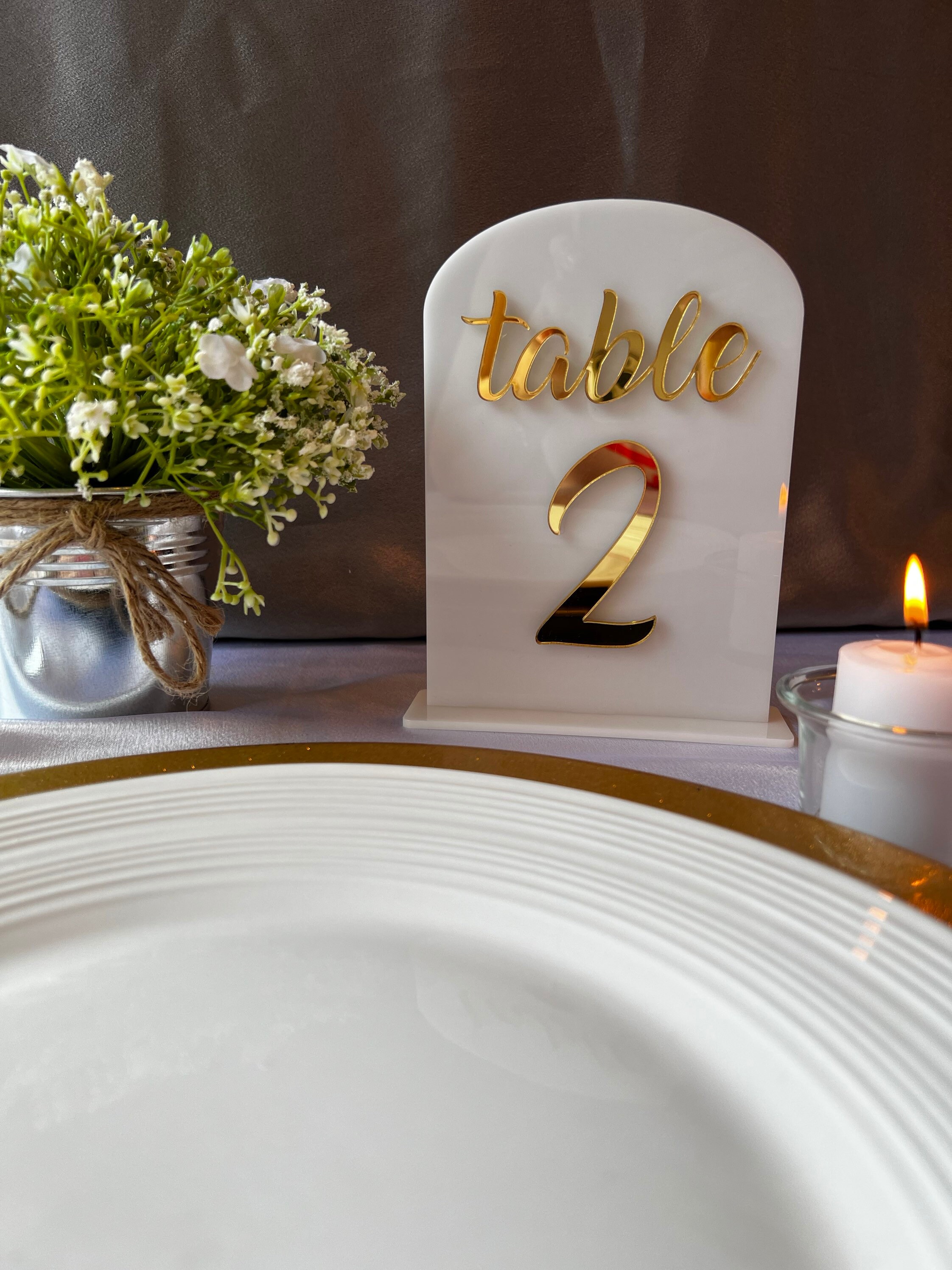 3D Table Numbers / Table Number / Wedding Table Numbers / Wedding ...