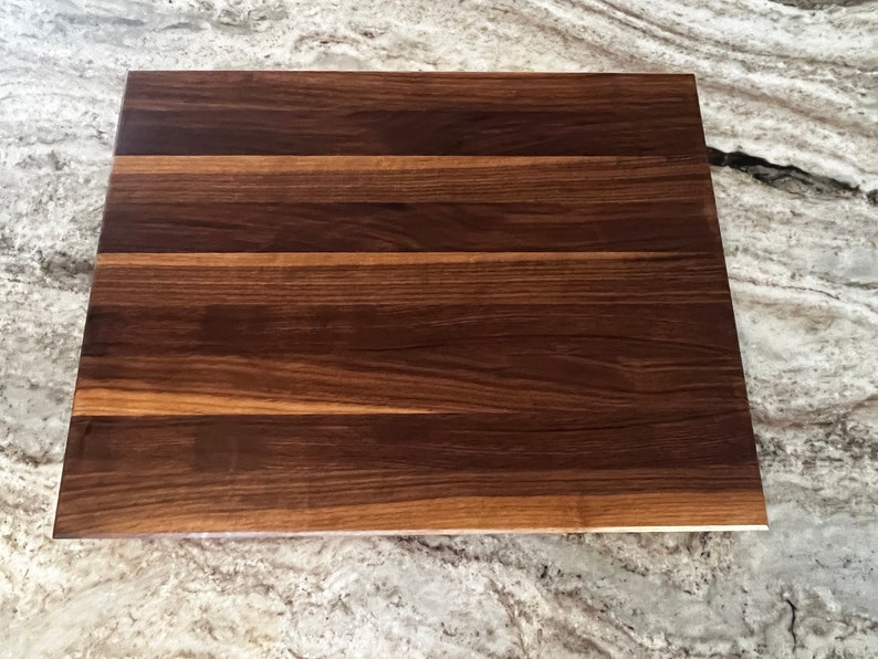 Large Walnut Cutting Board Serving Board Butcher Block - Etsy Canada