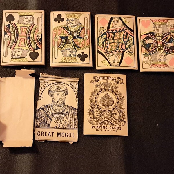 Antique Playing Cards - Etsy