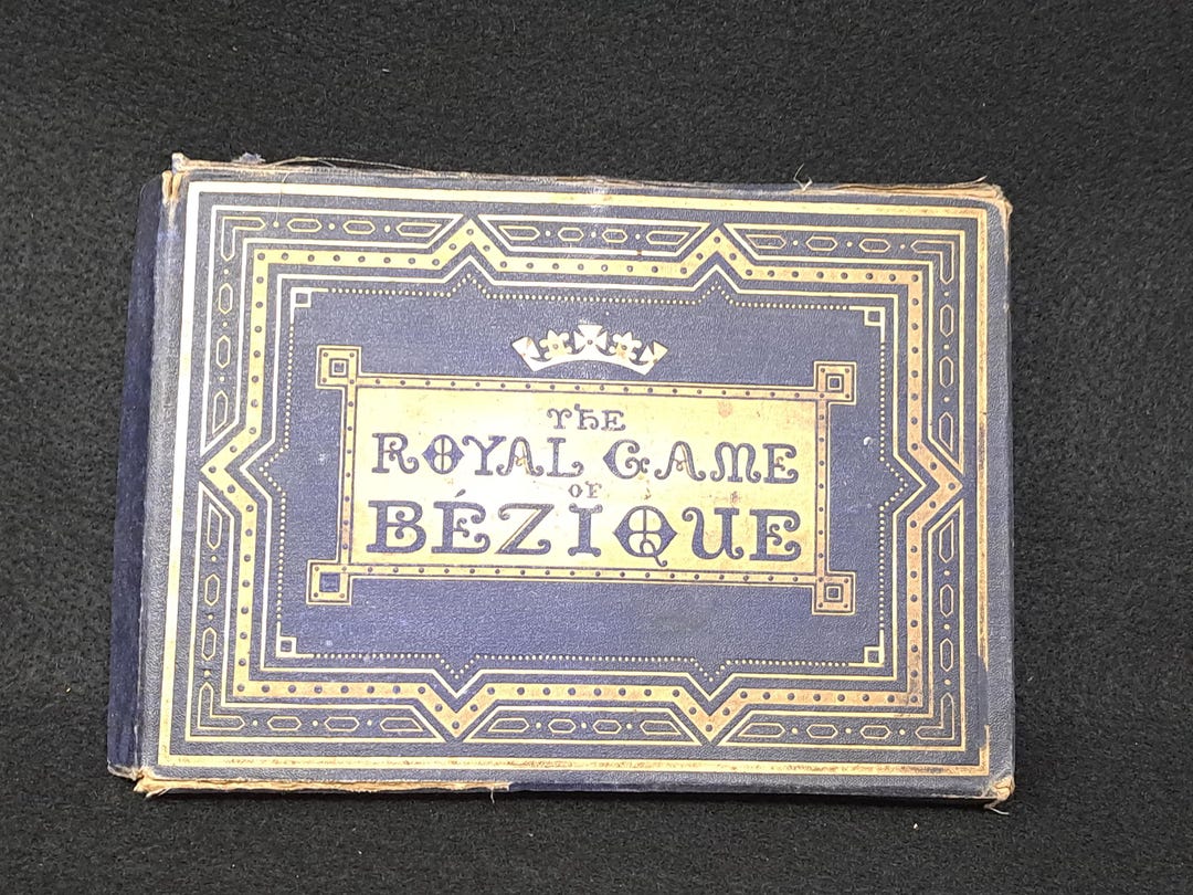 Antique Bezique Card Game - 4 Registers -goodall London C 1880s - Etsy