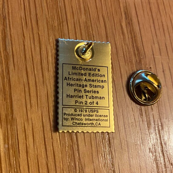 Vintage Harriet Tubman Pin // Rare // McDonald's Afri… - Gem