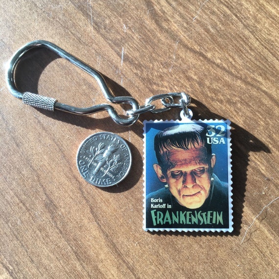 Universal Monsters Frankenstein - USPS Stamp replica … - Gem
