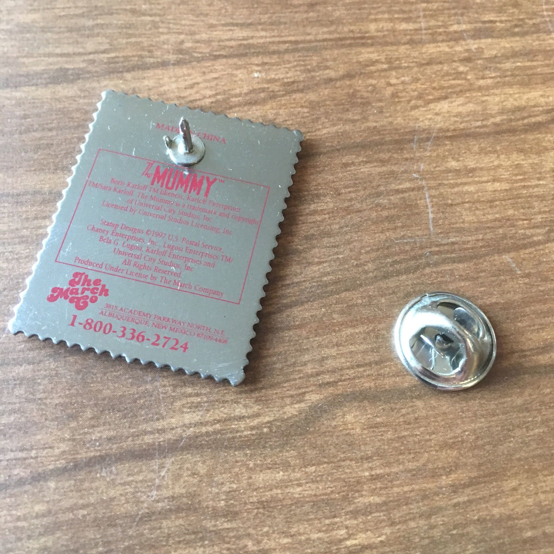 The Mummy Classic Universal Monsters USPS Stamp Replica - Etsy