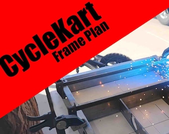 Cyclekart Frame Plan Full Scale Digital Download PDF - Etsy