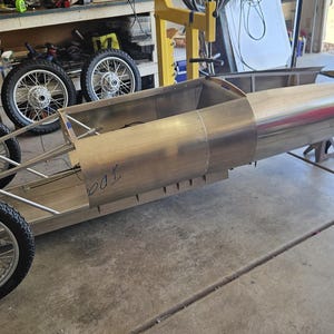 Grand Prix Style Sharknose Cyclekart Frame Plan Guide Pdf Etsy