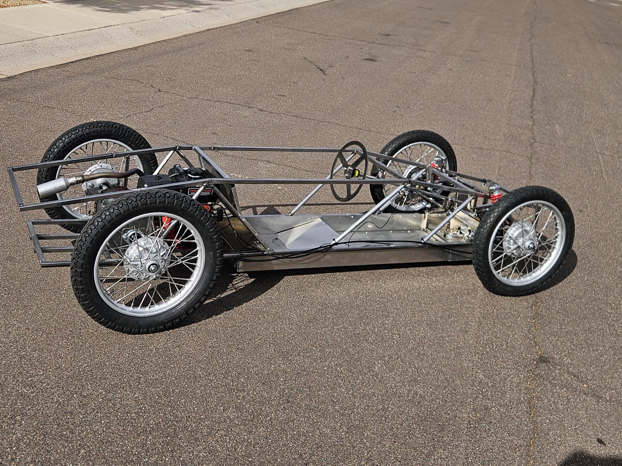 Grand Prix Style Sharknose Cyclekart Frame Plan Guide Pdf Etsy