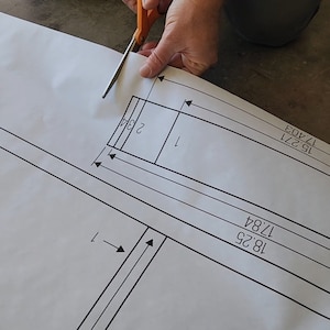 Cyclekart Frame Plan Full Scale - Etsy