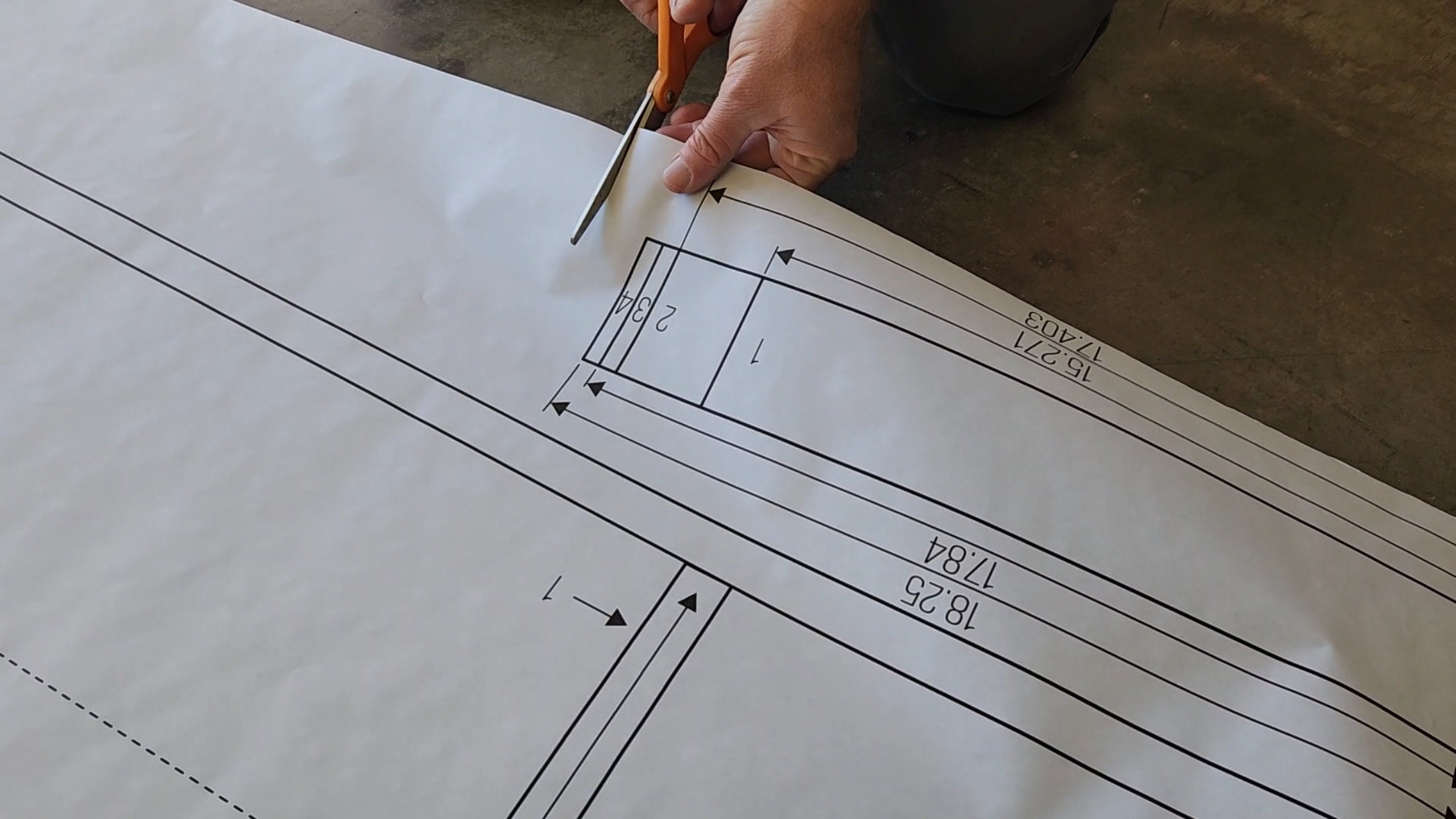 Cyclekart Frame Plan Full Scale Digital Download (PDF) - Etsy