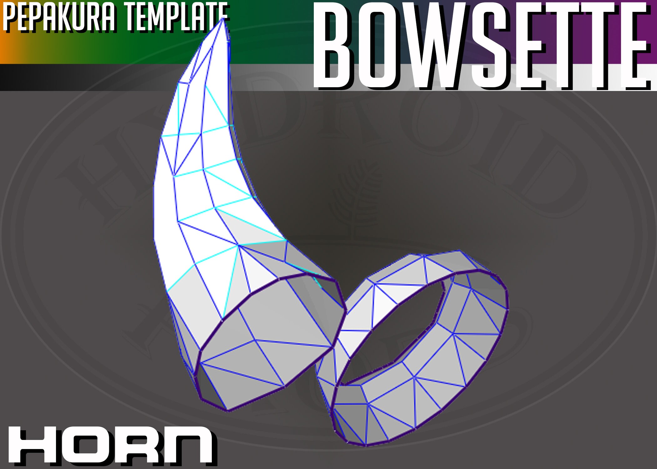 Bowsette Cosplay Accessories Shell and Crown Pepakura Template | Etsy