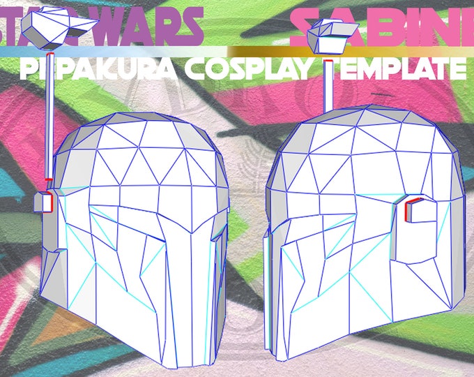 Cosplay Clone Trooper Helmet Pepakura Template .PDO .PDF - Etsy Canada