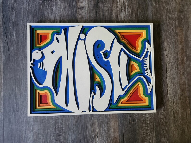 Phish Layered Wall Art - Etsy