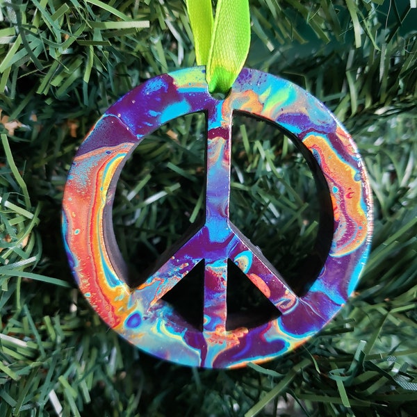 Acrylic Peace Sign - Etsy