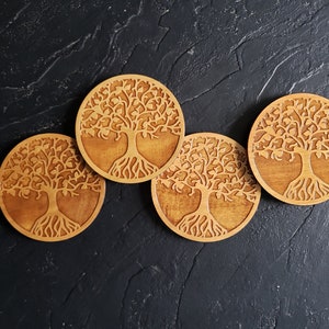 Tree of Life Coasters - Etsy