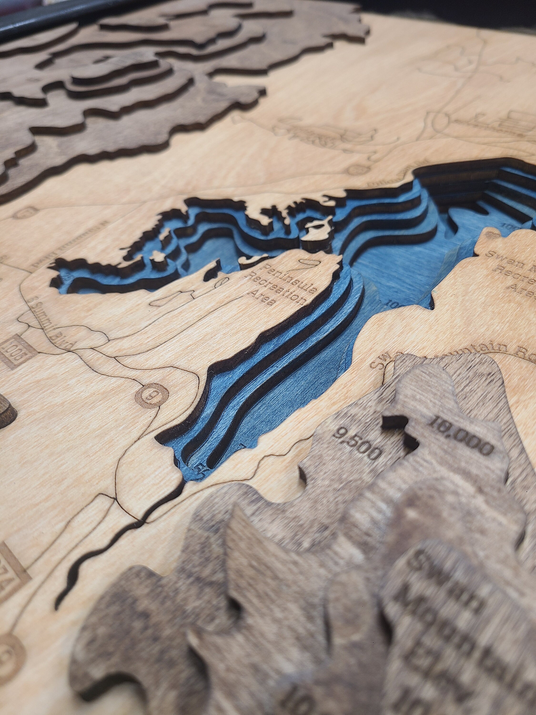 Dillon Reservoir Bathymetric Map - Etsy